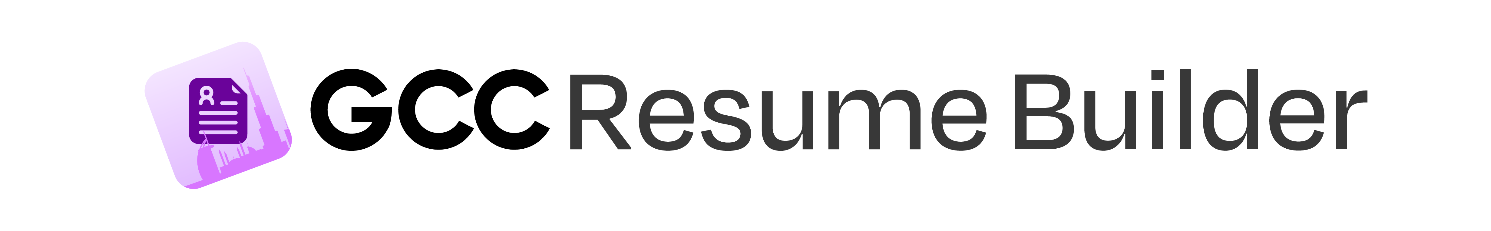 GCC Resume Builder