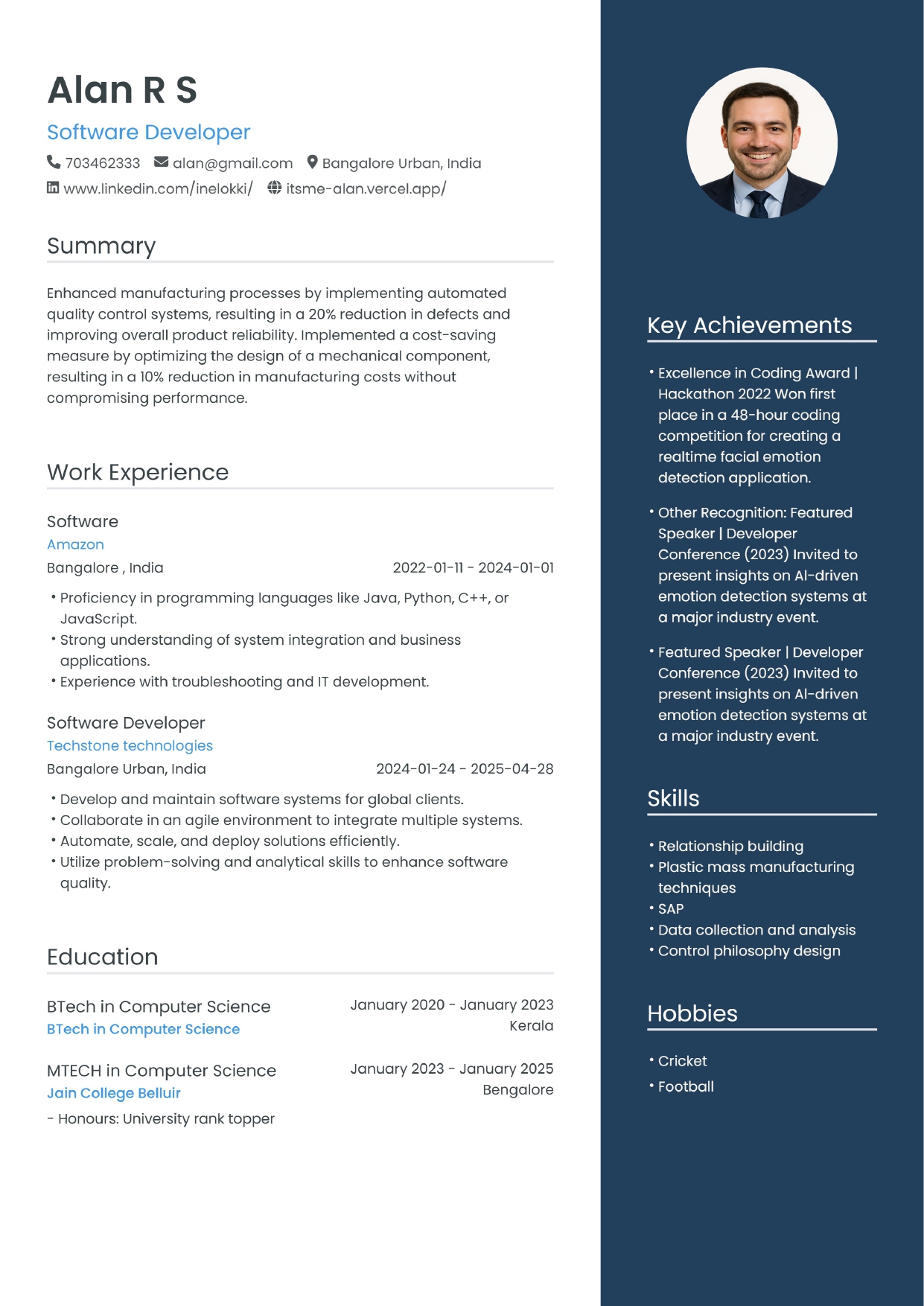GCC Resume Builder